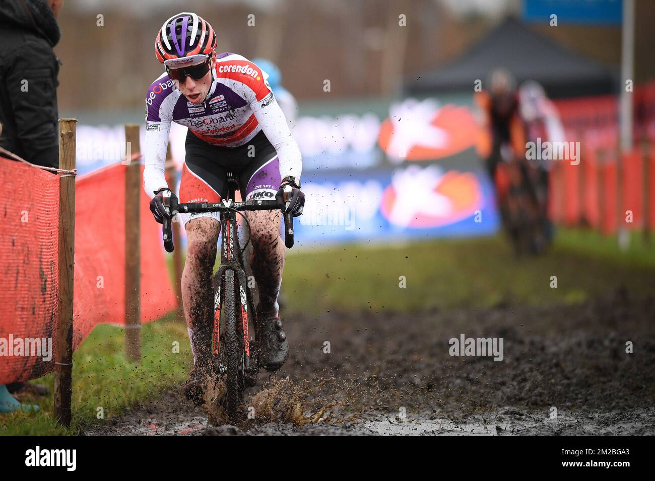 dutch Jens Dekker pictured in action during the U23 race of the ...