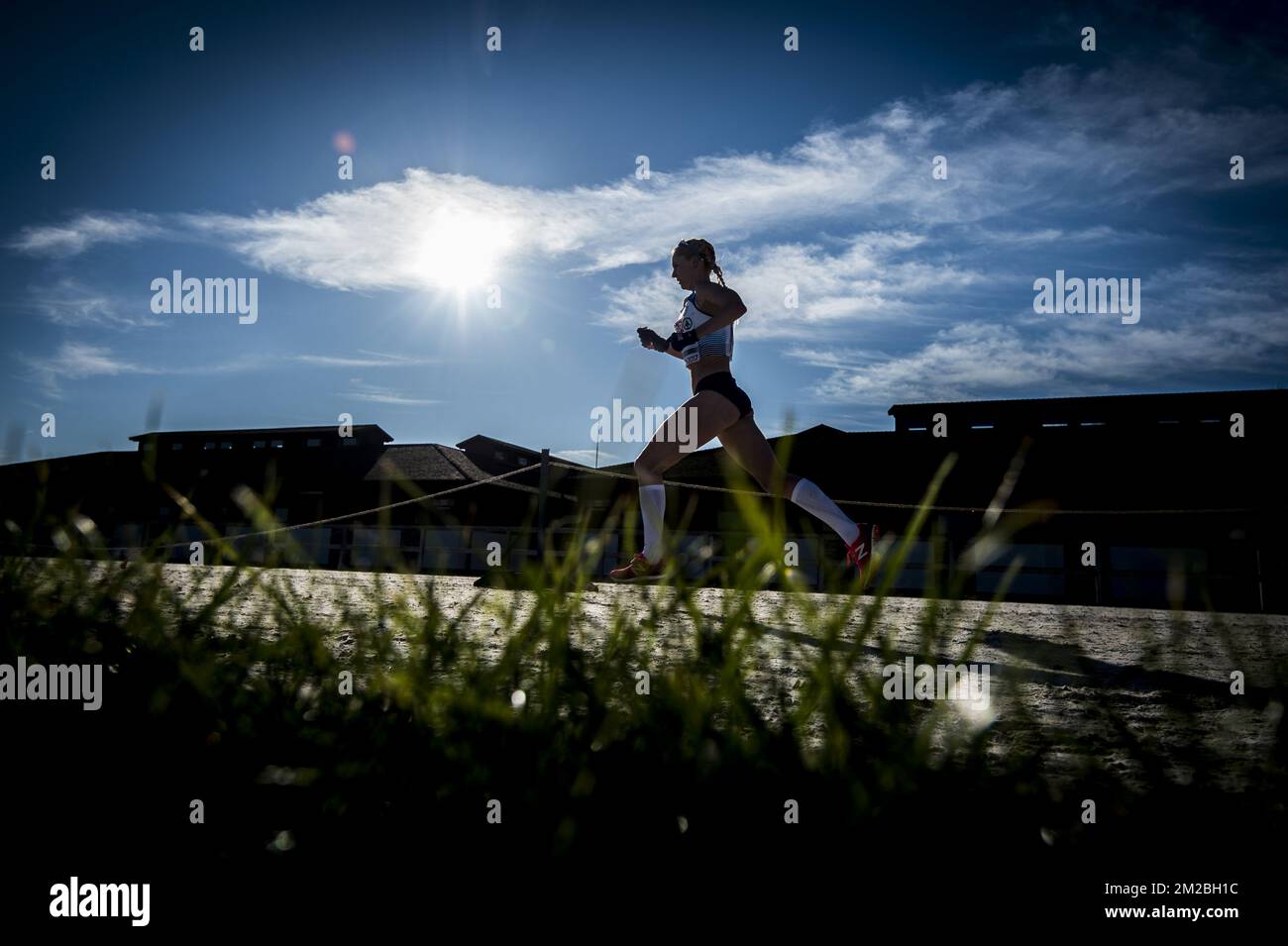 British Gemma Steel pictured in action during the Senior Women Race at ...