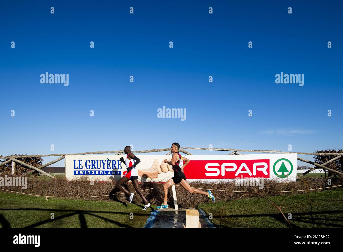 Belgian Soufiane Bouchikhi pictured in action during the Senior Men ...