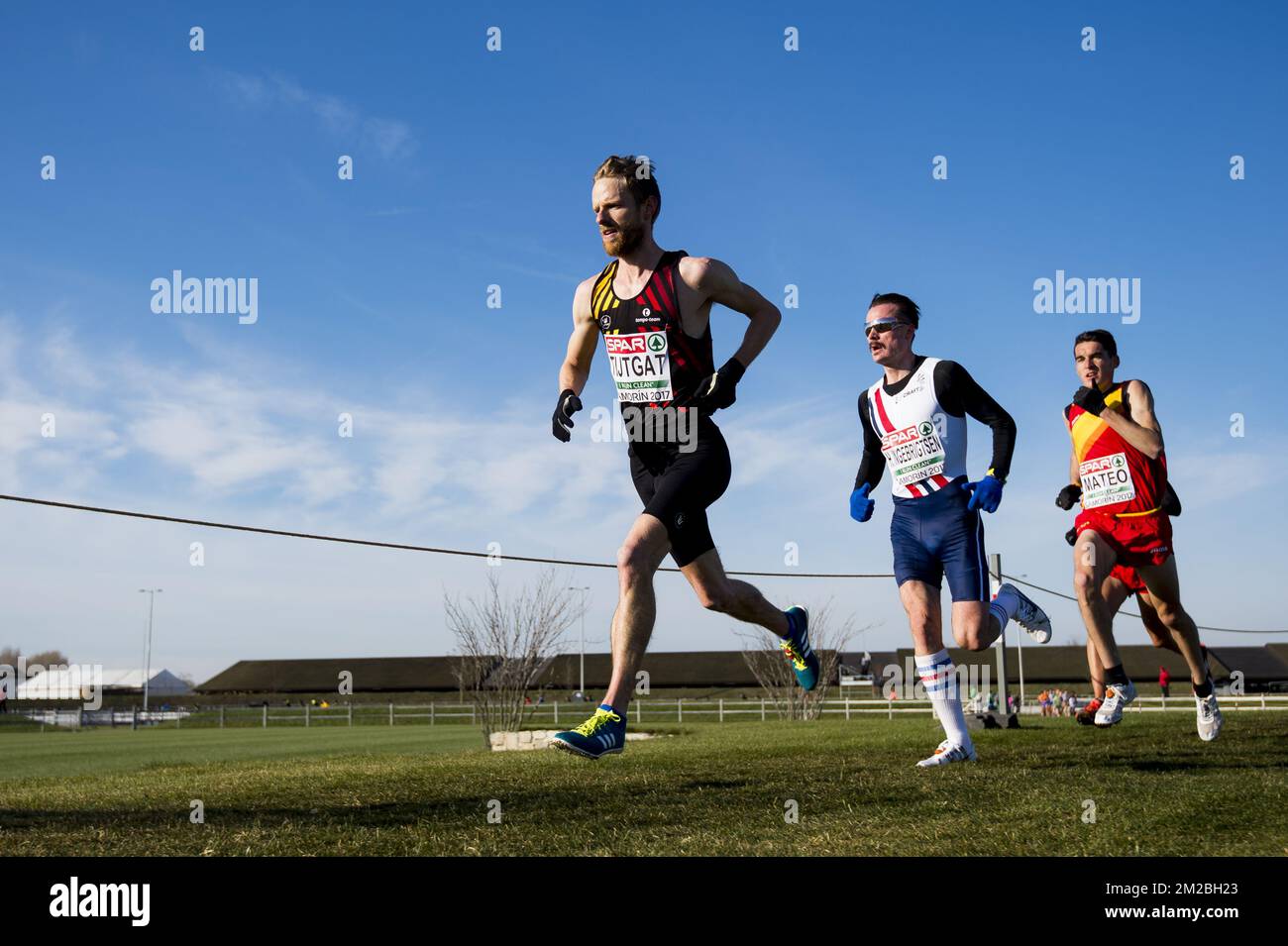 Belgian Lander Tijtgat pictured in action during the Senior Men Race at ...