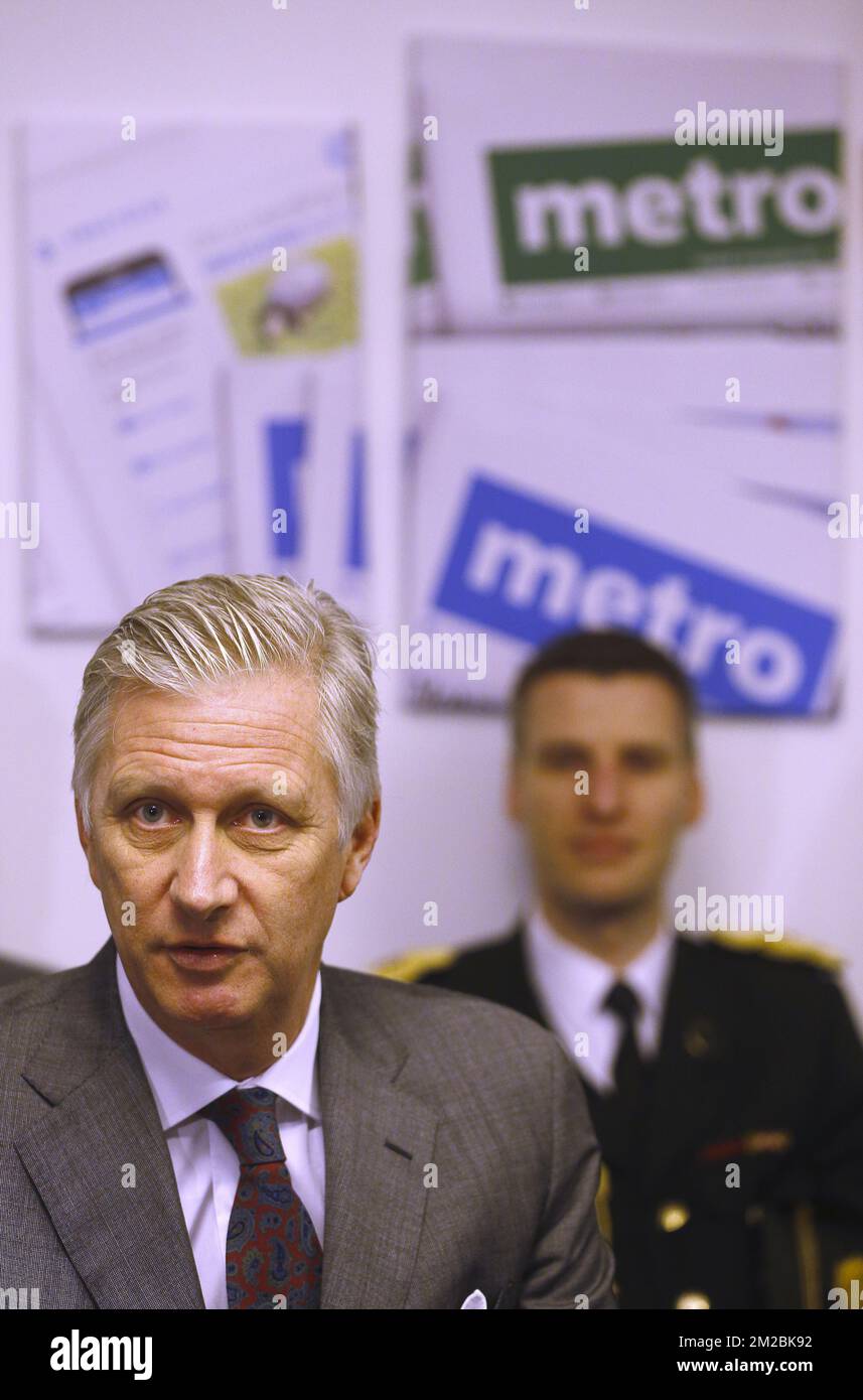 King Philippe - Filip of Belgium pictured during a royal visit to the ...