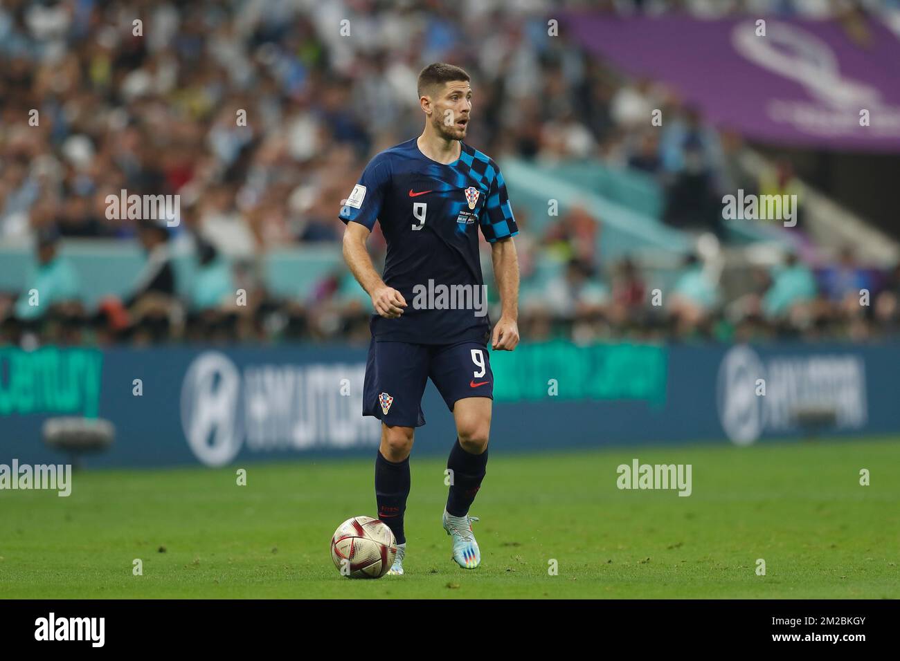 Al Daayen, Qatar. 13th Dec, 2022. Andrej Kramaric (CRO) Football/Soccer ...