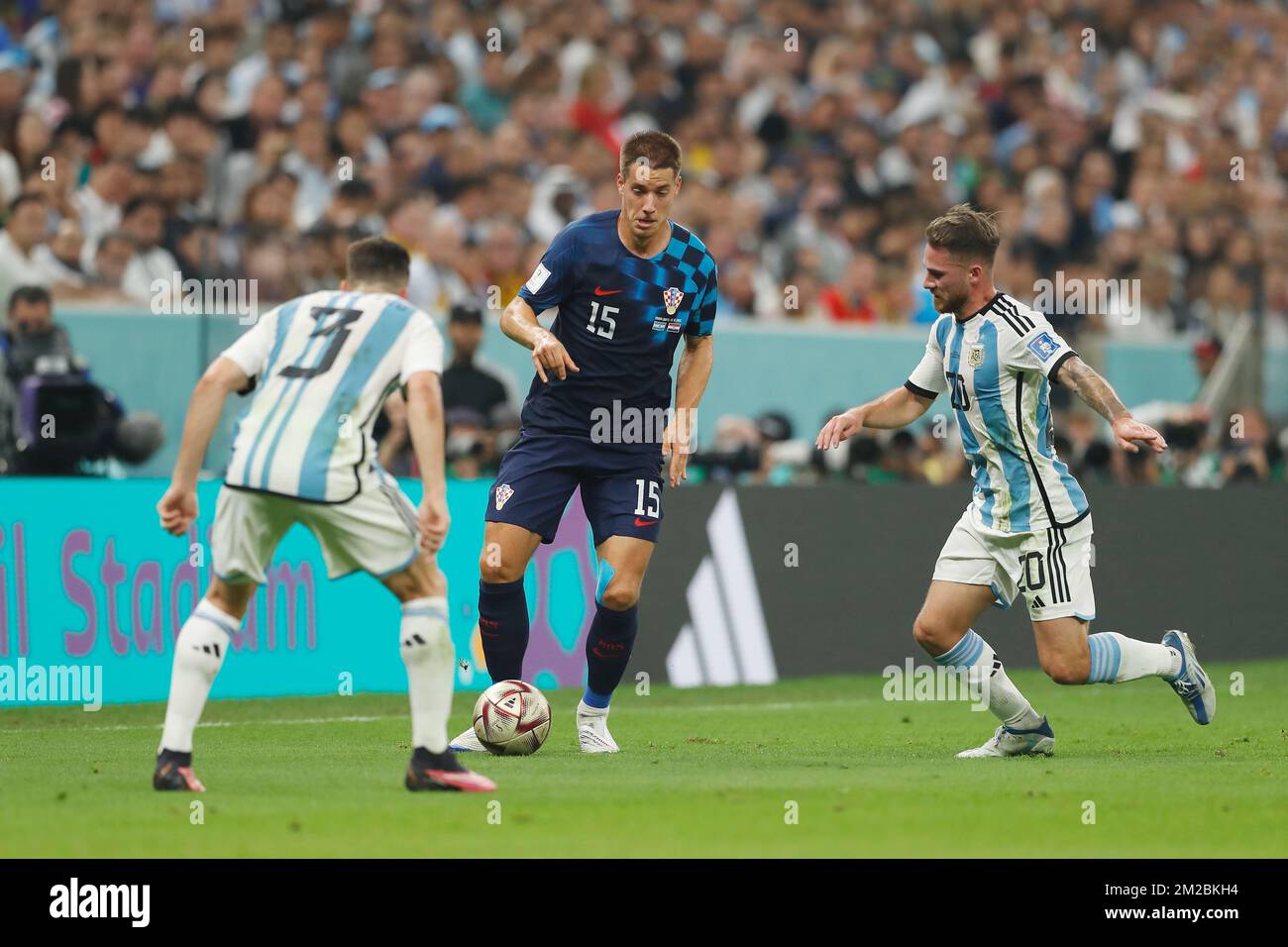 Al Daayen, Qatar. 13th Dec, 2022. Mario Pasalic (CRO) Football/Soccer ...