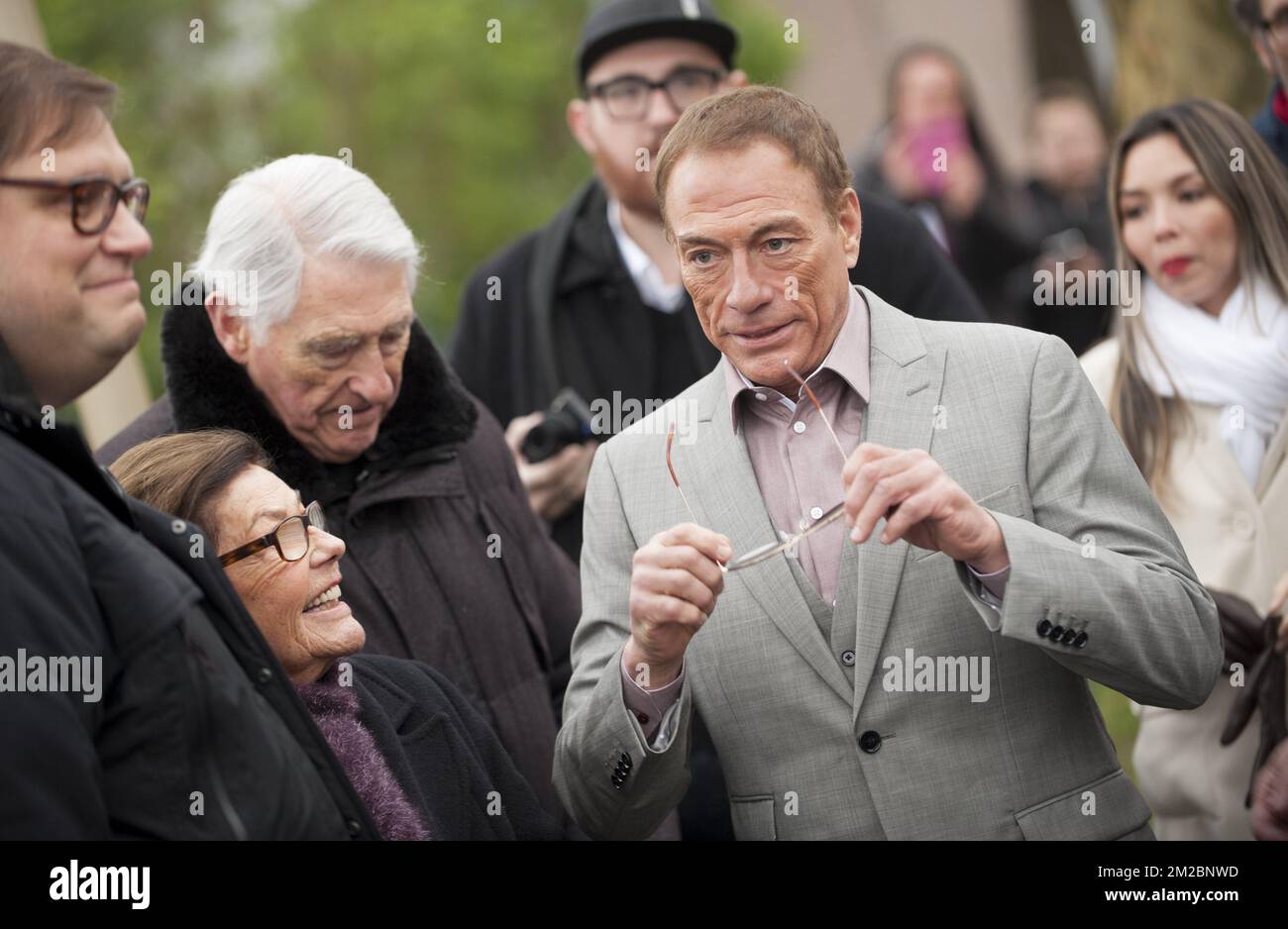 Belgian actor Jean-Claude Van Damme promoting his new Amazon serie Jean ...