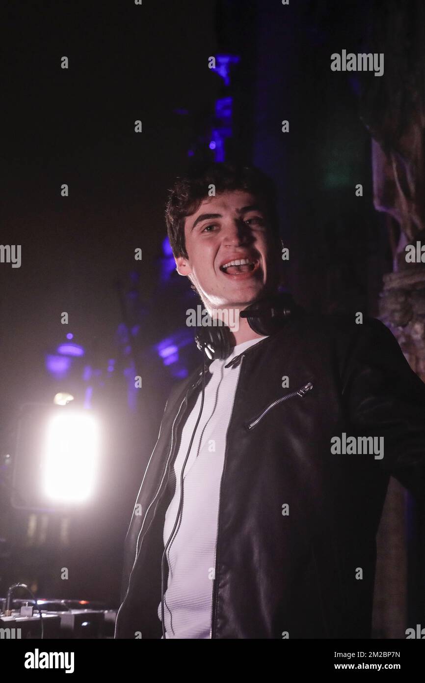 Illustration picture shows a performance of Henri PFR, during an ...