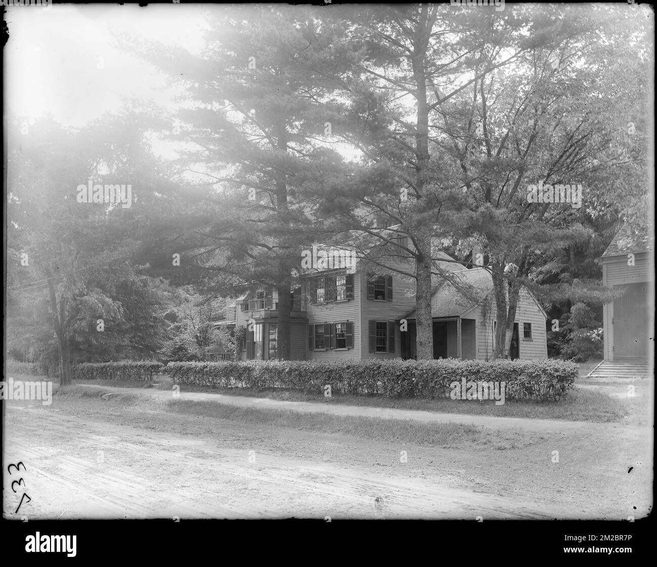 Concord, Lexington Road, 'Wayside' , Houses, Authors, Emerson, William ...