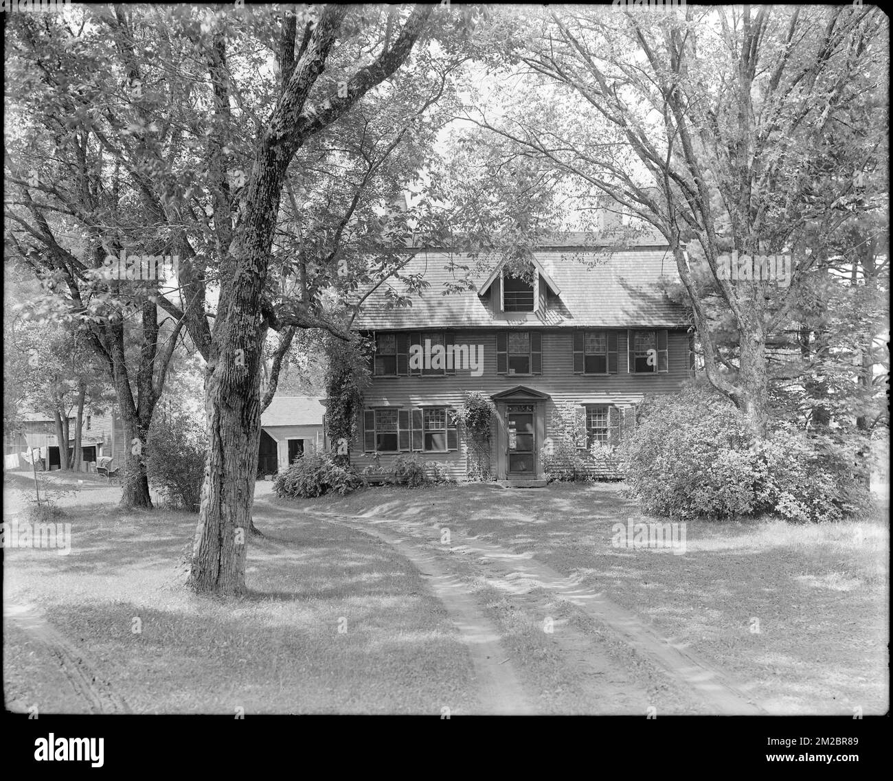 Concord, 'Old Manse' , Houses. Frank Cousins Glass Plate Negatives ...