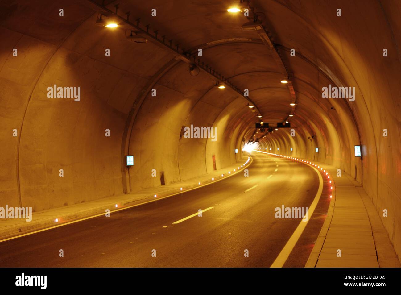 Road tunnel | Tunnel routier 16/04/2010 Stock Photo - Alamy