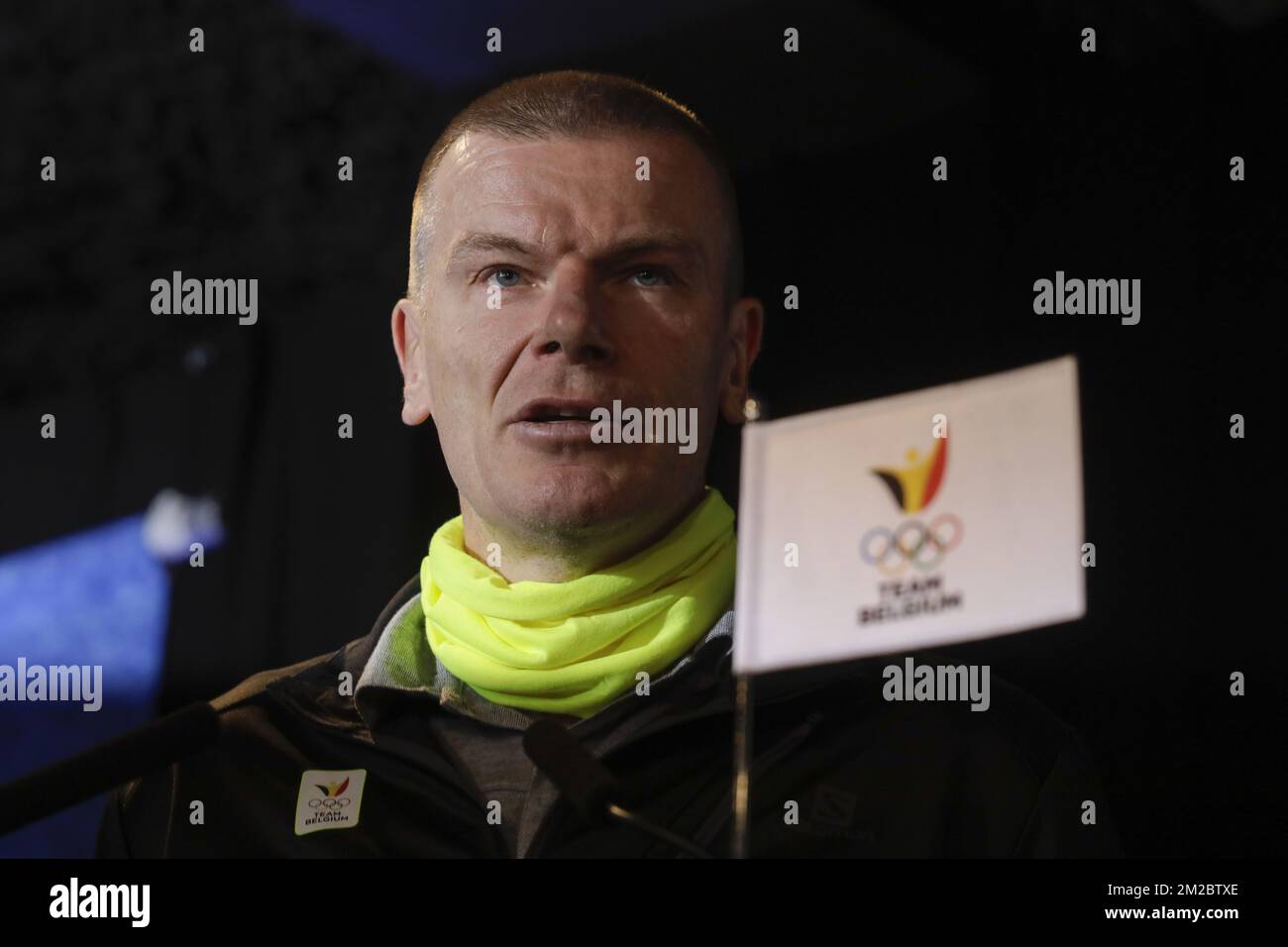 BOIC-COIB Assistant team leader Gert Van Looy pictured during a press ...