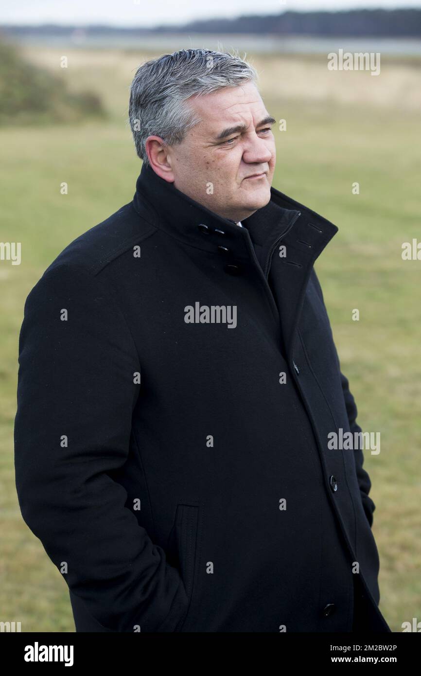 Minister of Defence and Public Service Steven Vandeput pictured during ...