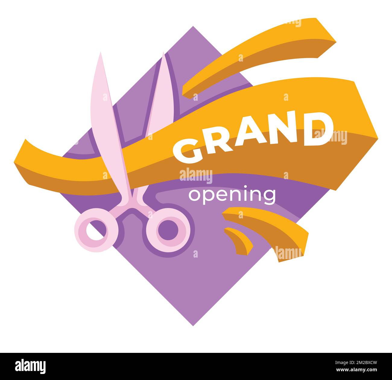 Grand opening, new shop or store promotion vector Stock Vector Image ...