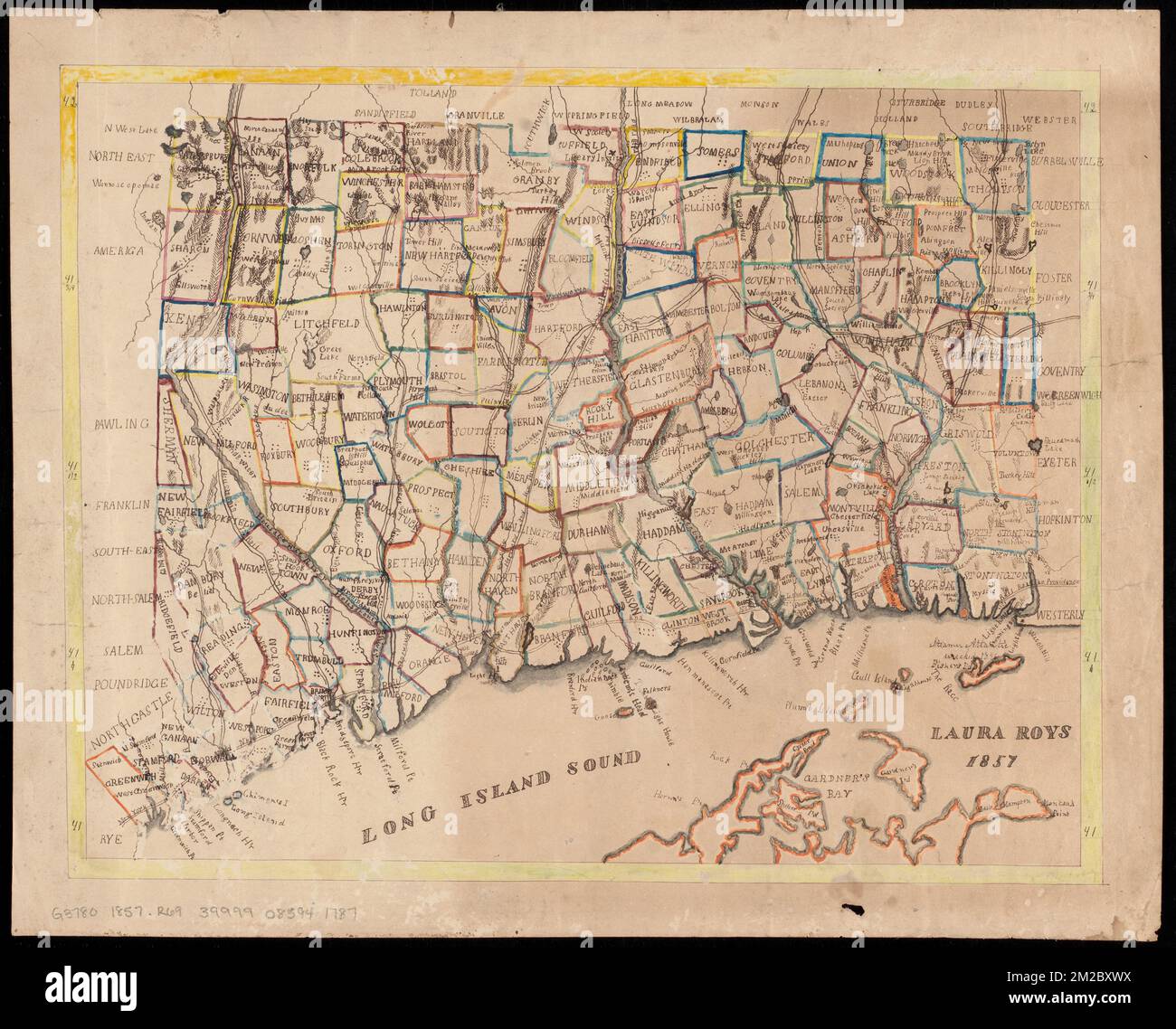 Connecticut , Connecticut, Maps Norman B. Leventhal Map Center ...