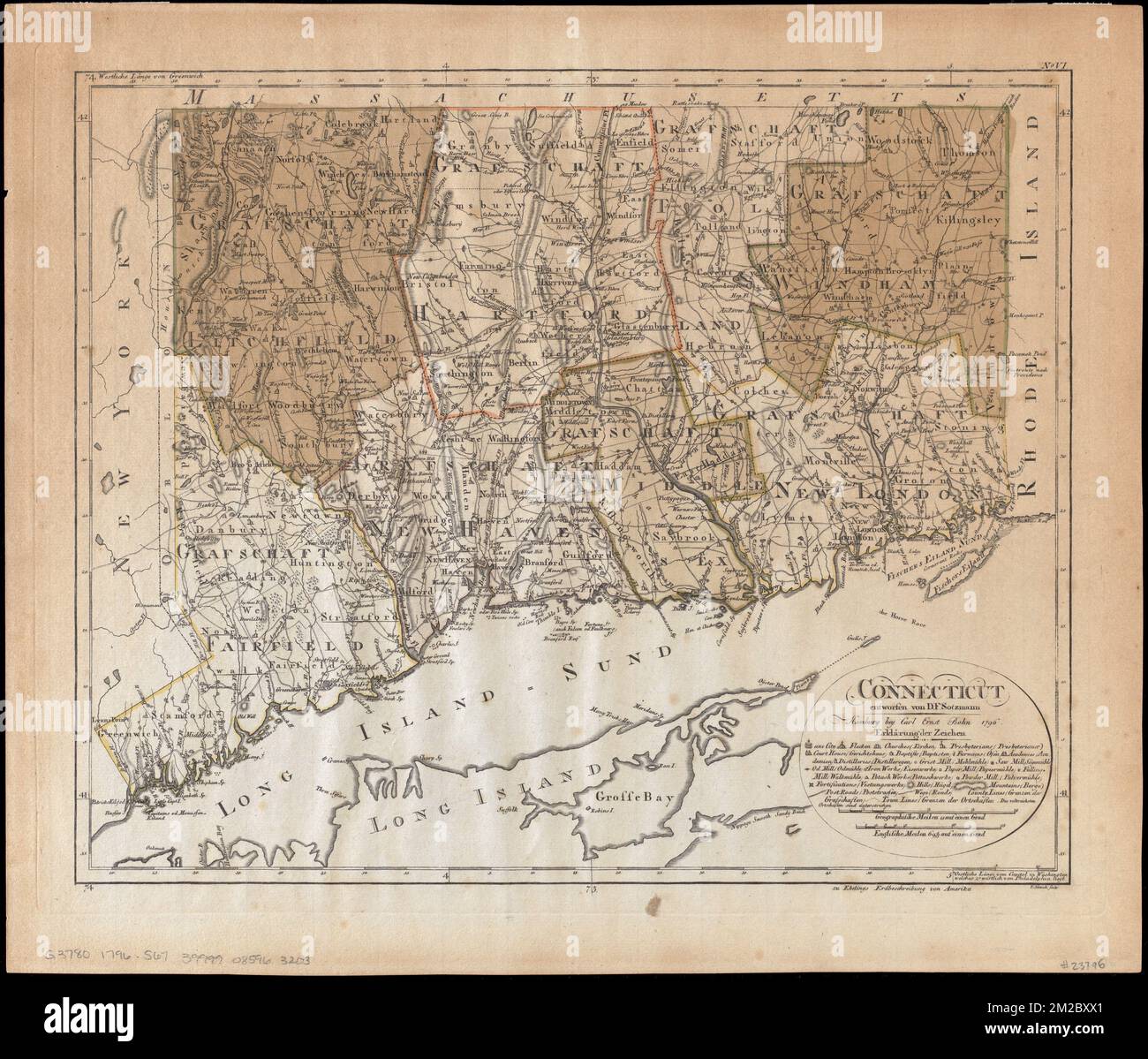 Connecticut , Connecticut, Maps, Early works to 1800, Connecticut ...