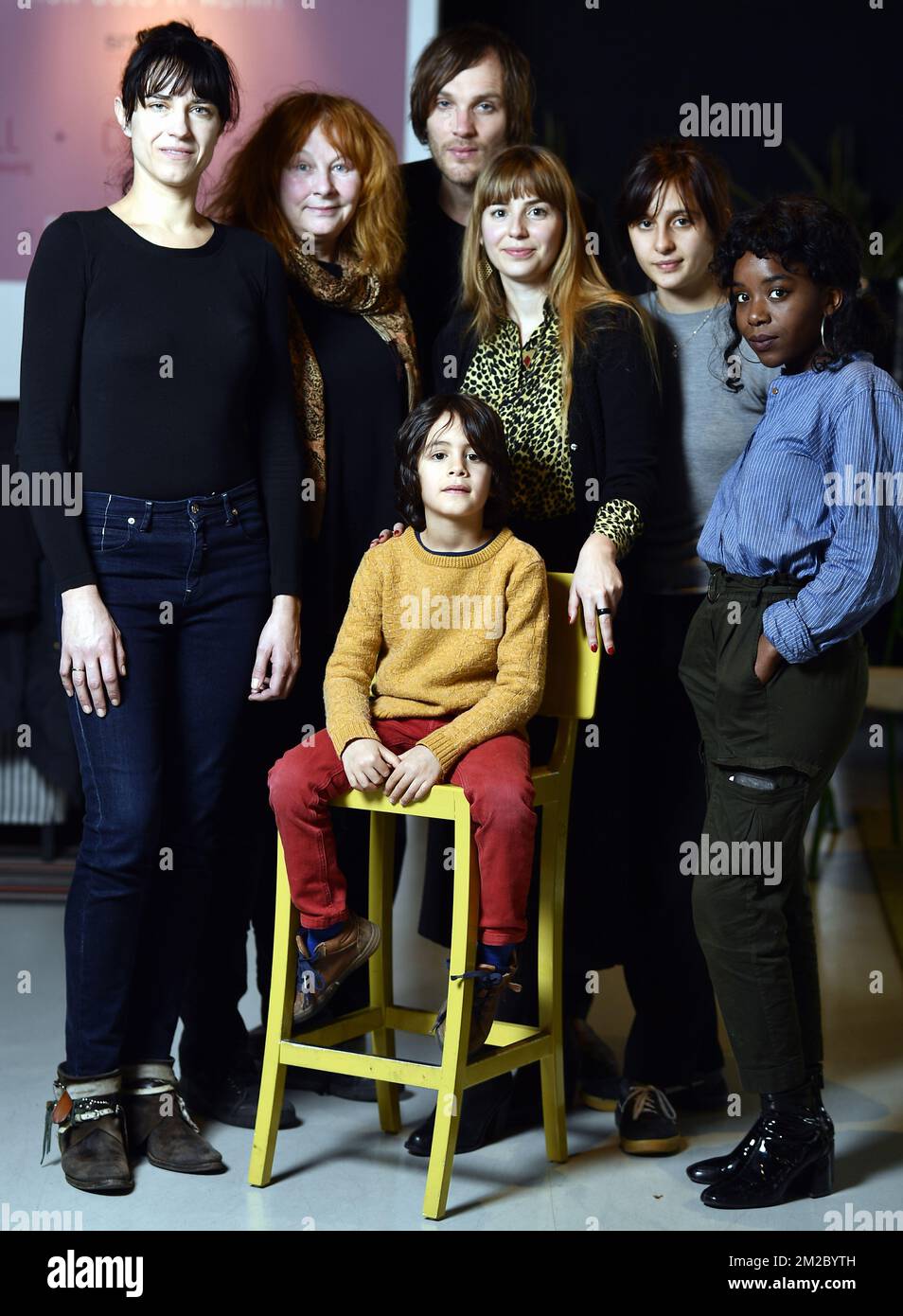 Actress Natali Broods , actress Yolande Moreau, Actor Roy Aernouts ...