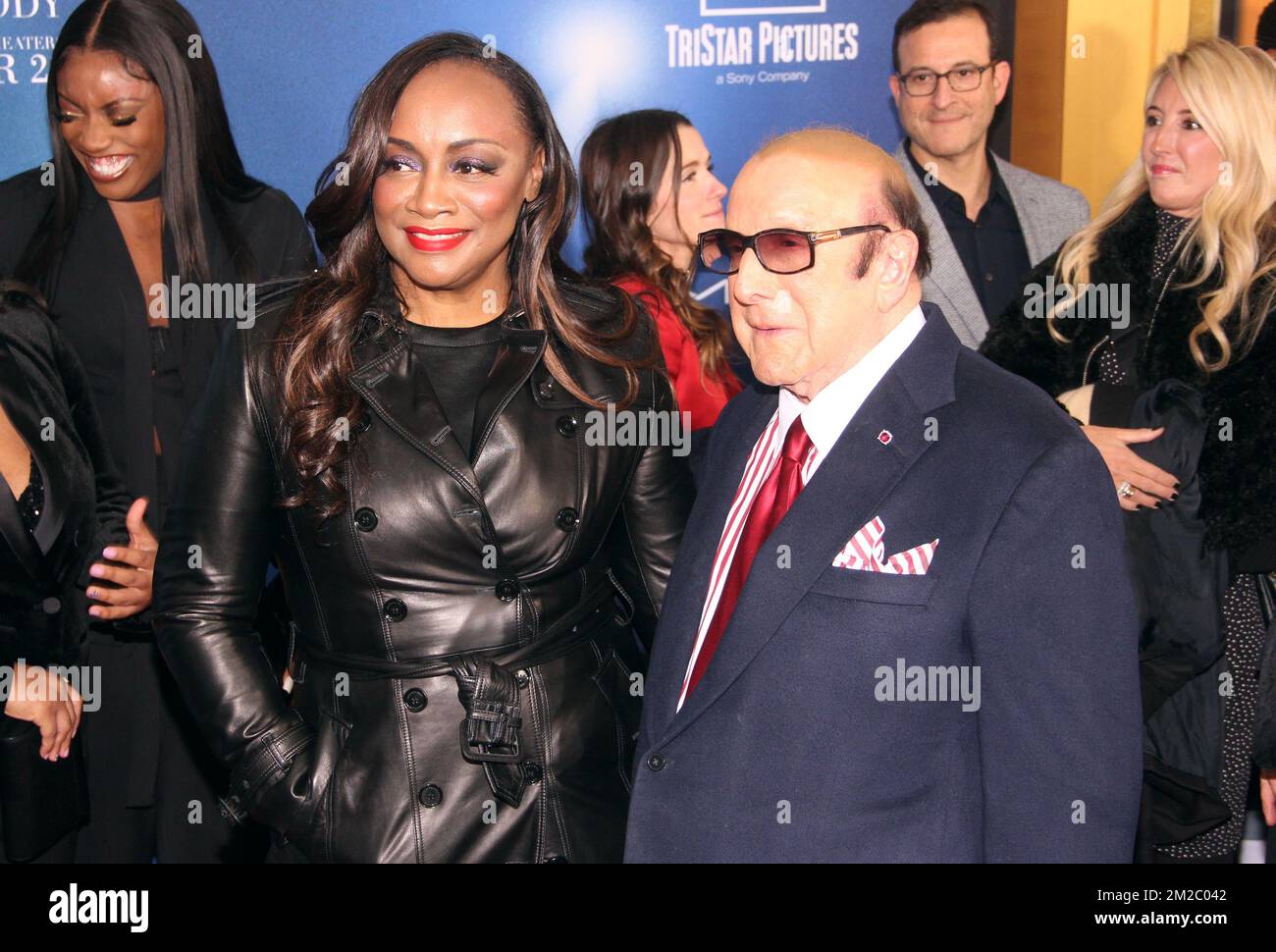 New York, NY, USA. 13th Dec, 2022. Pat Houston and Clive Davis at the ...