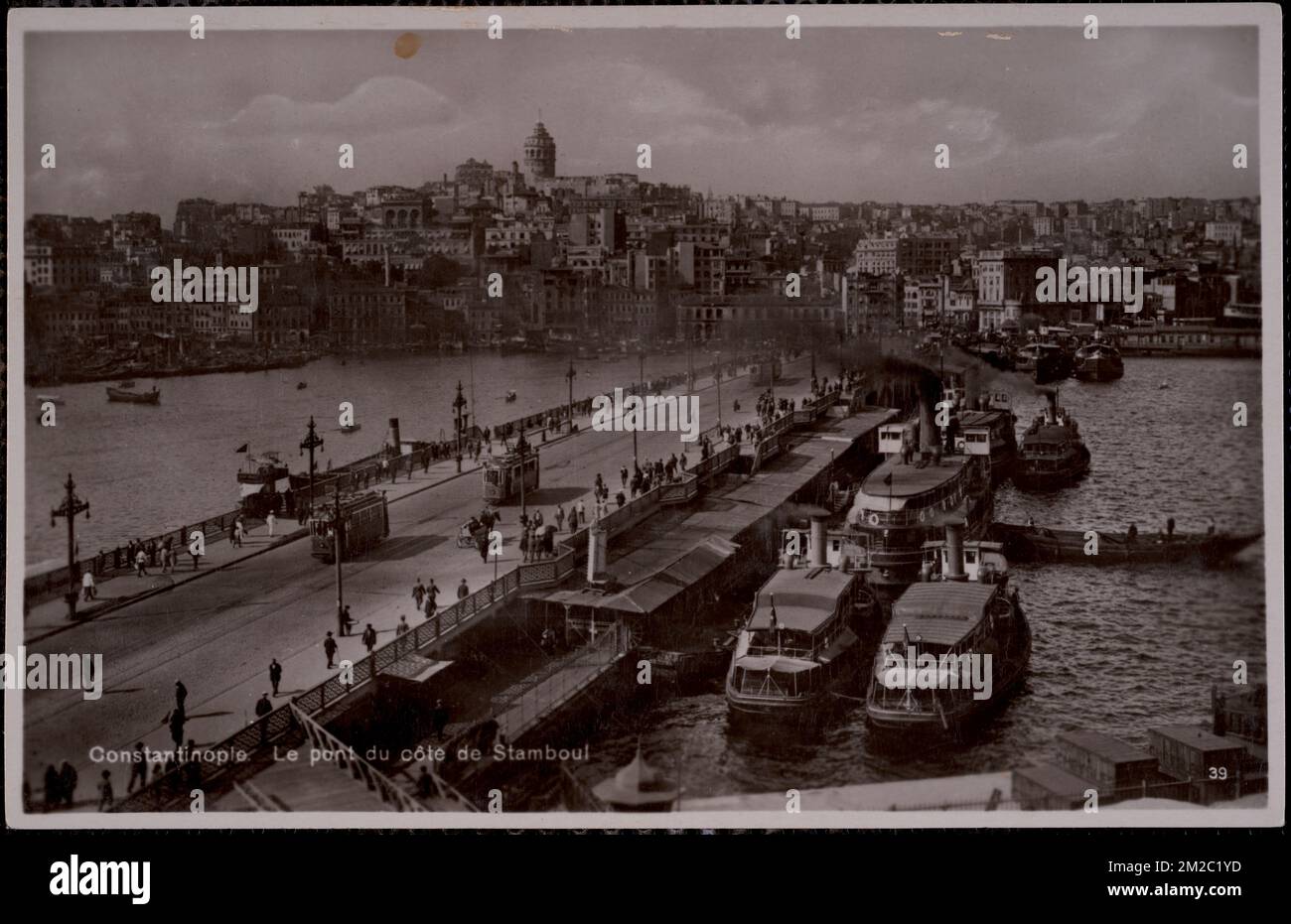 Constantinople. Le port du côte de Stamboul , Piers & wharves, Cities ...