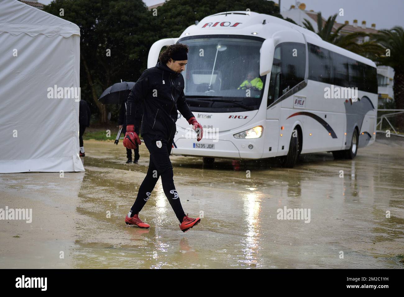 Standard's goalkeeper Guillermo Ochoa pictured during day five of the ...