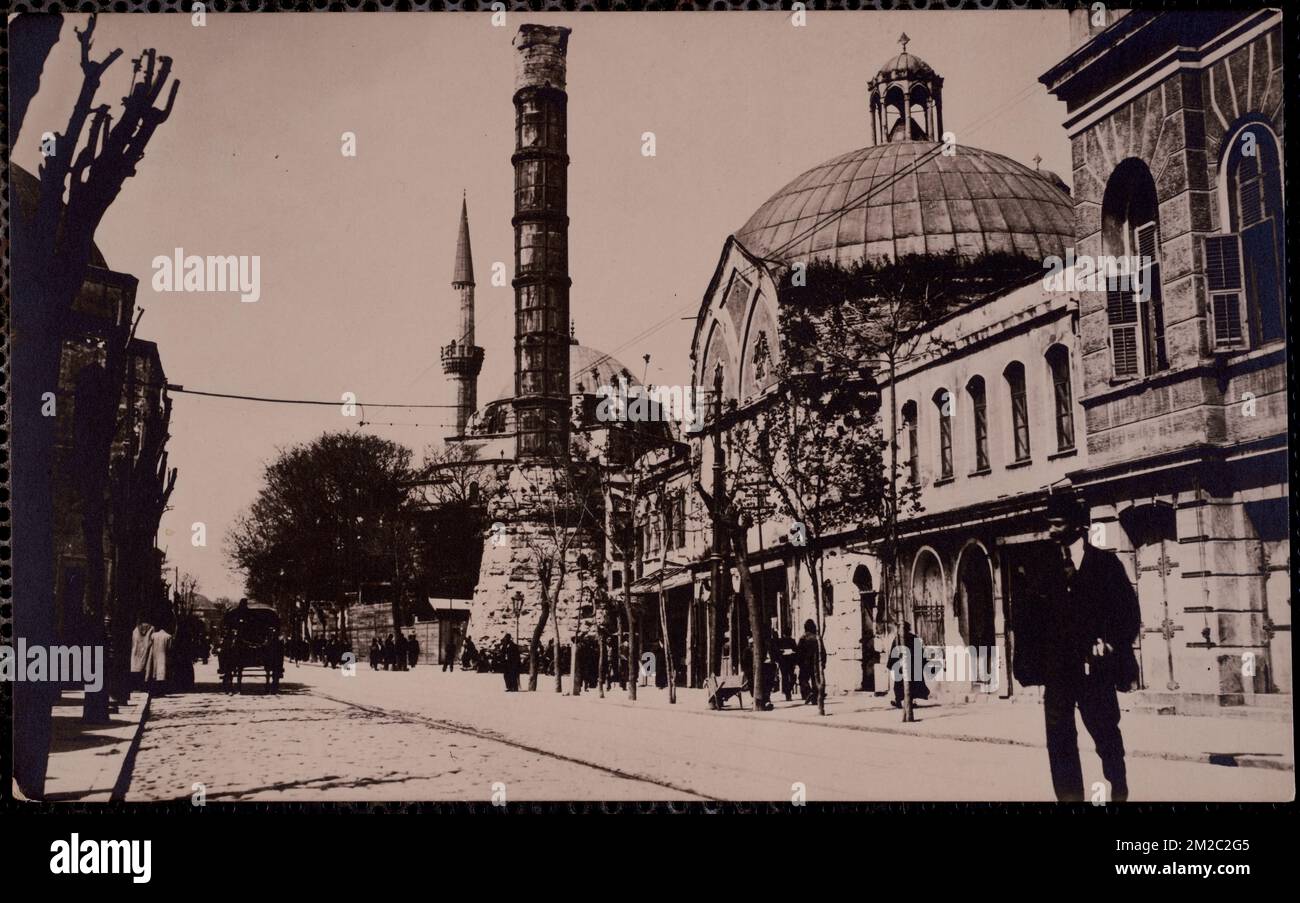 Constantinople, la colonne brûlée , Monuments & memorials, Columns ...