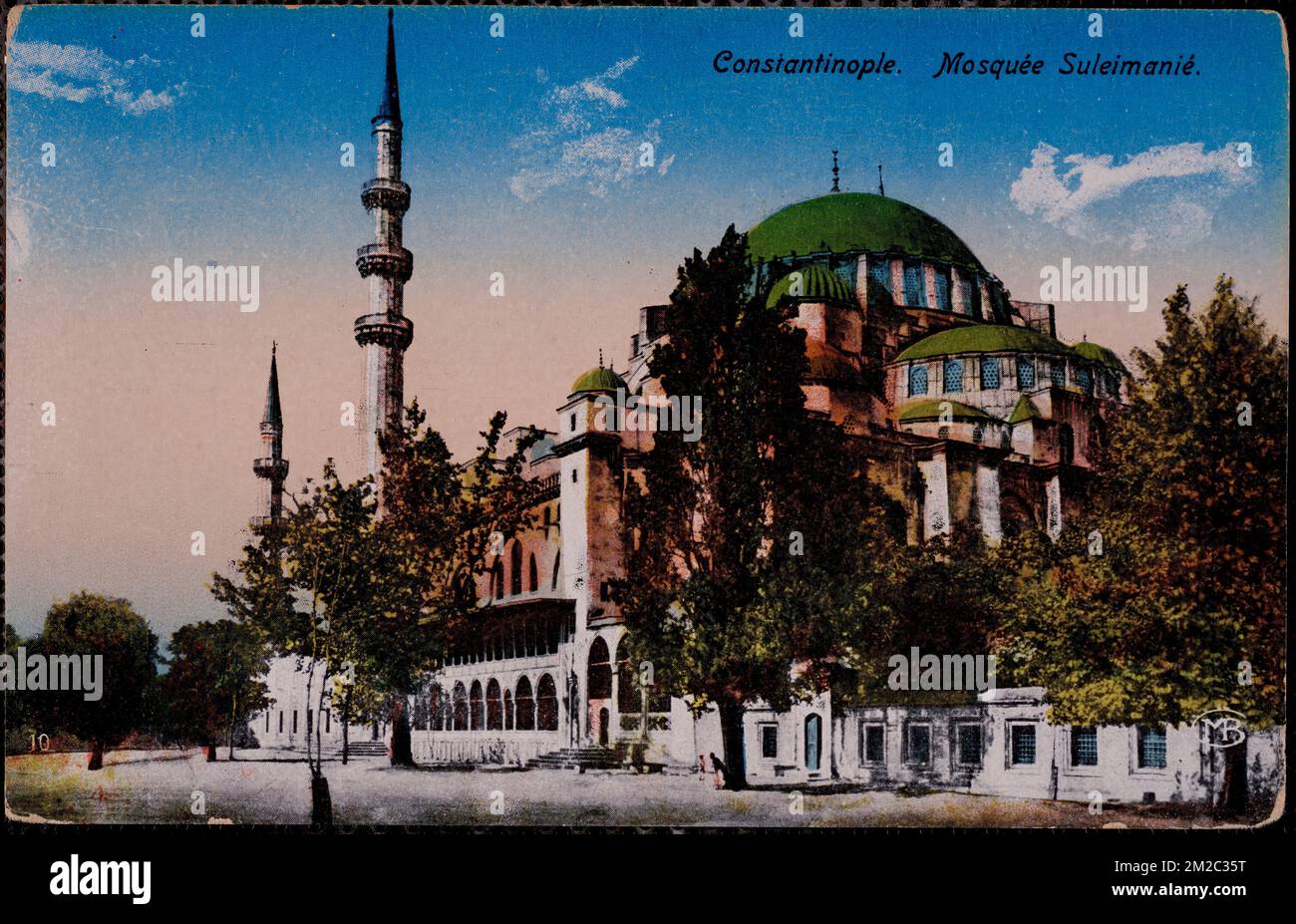 Constantinople. Mosquée Sulemanié , Mosques, Süleymaniye Camii Istanbul ...