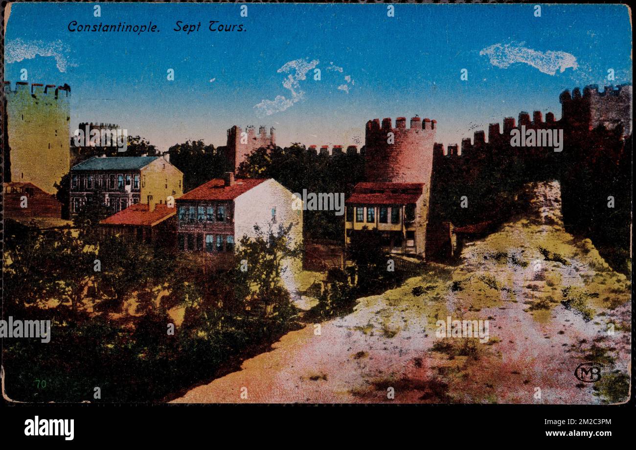 Constantinople. Sept tours , Forts & fortifications. Nicholas ...
