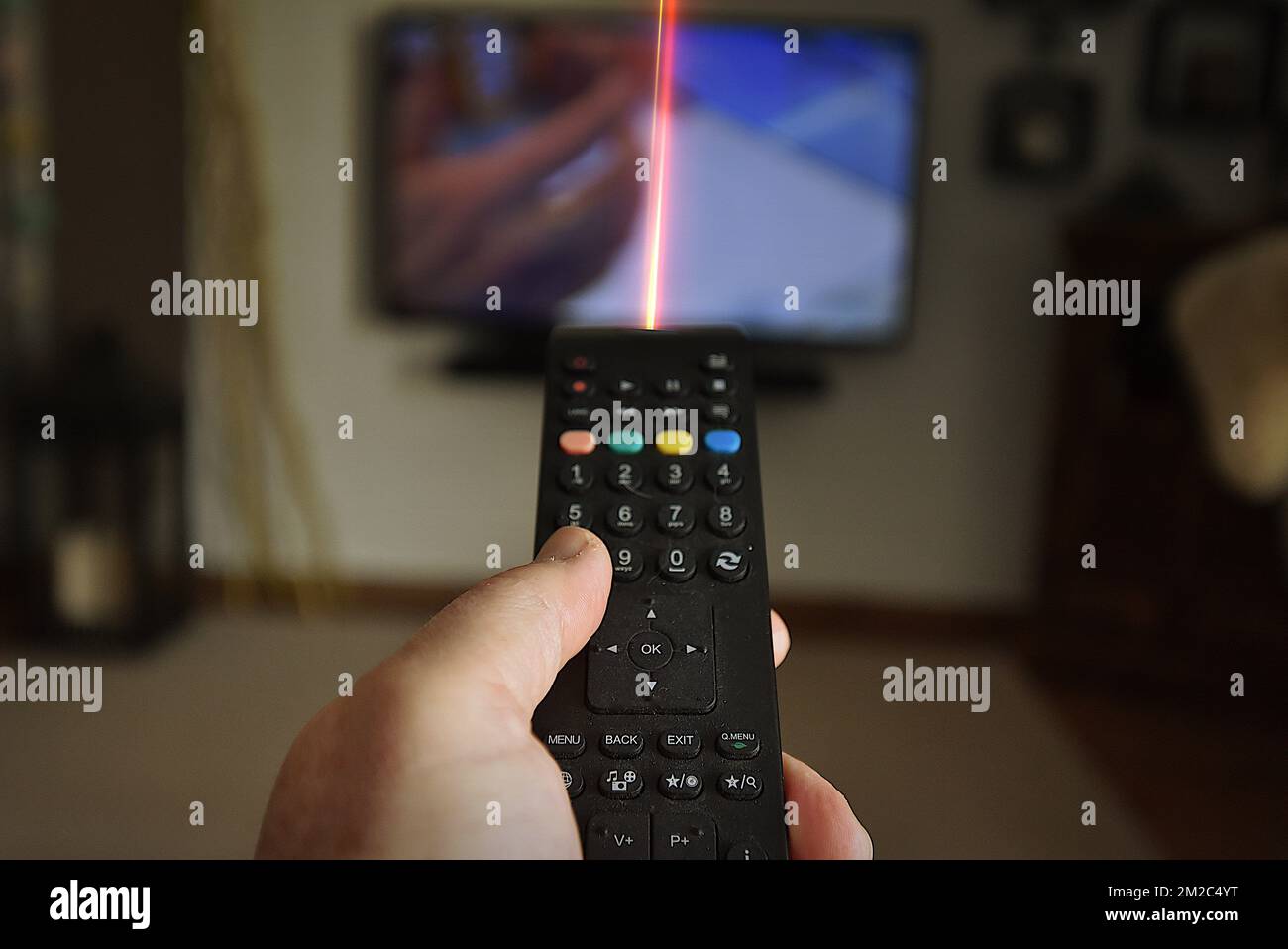 Televisión | Télévision 09/01/2018 Stock Photo - Alamy