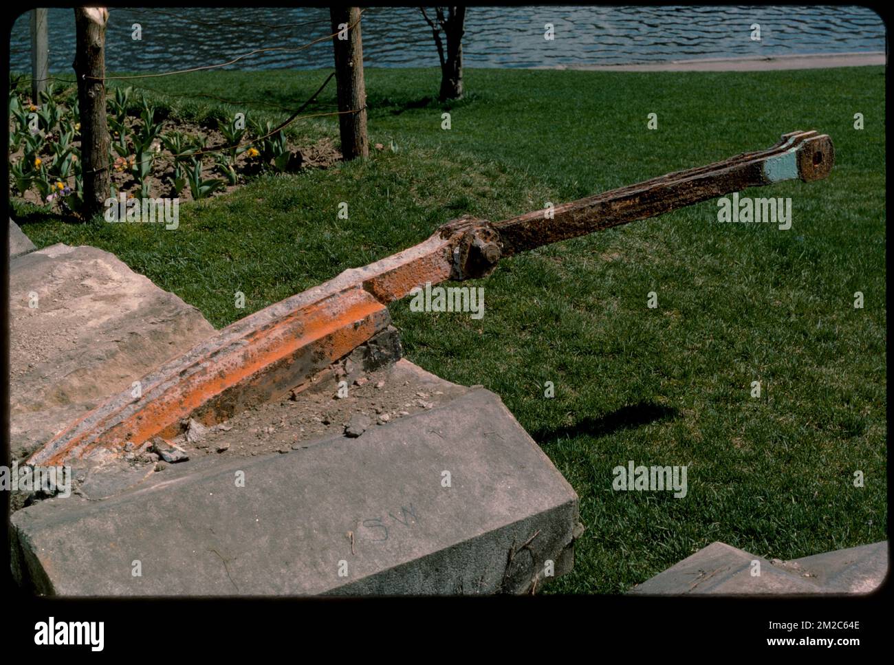 Construction on Lagoon Bridge, Public Garden, Boston , Parks, Bridges ...