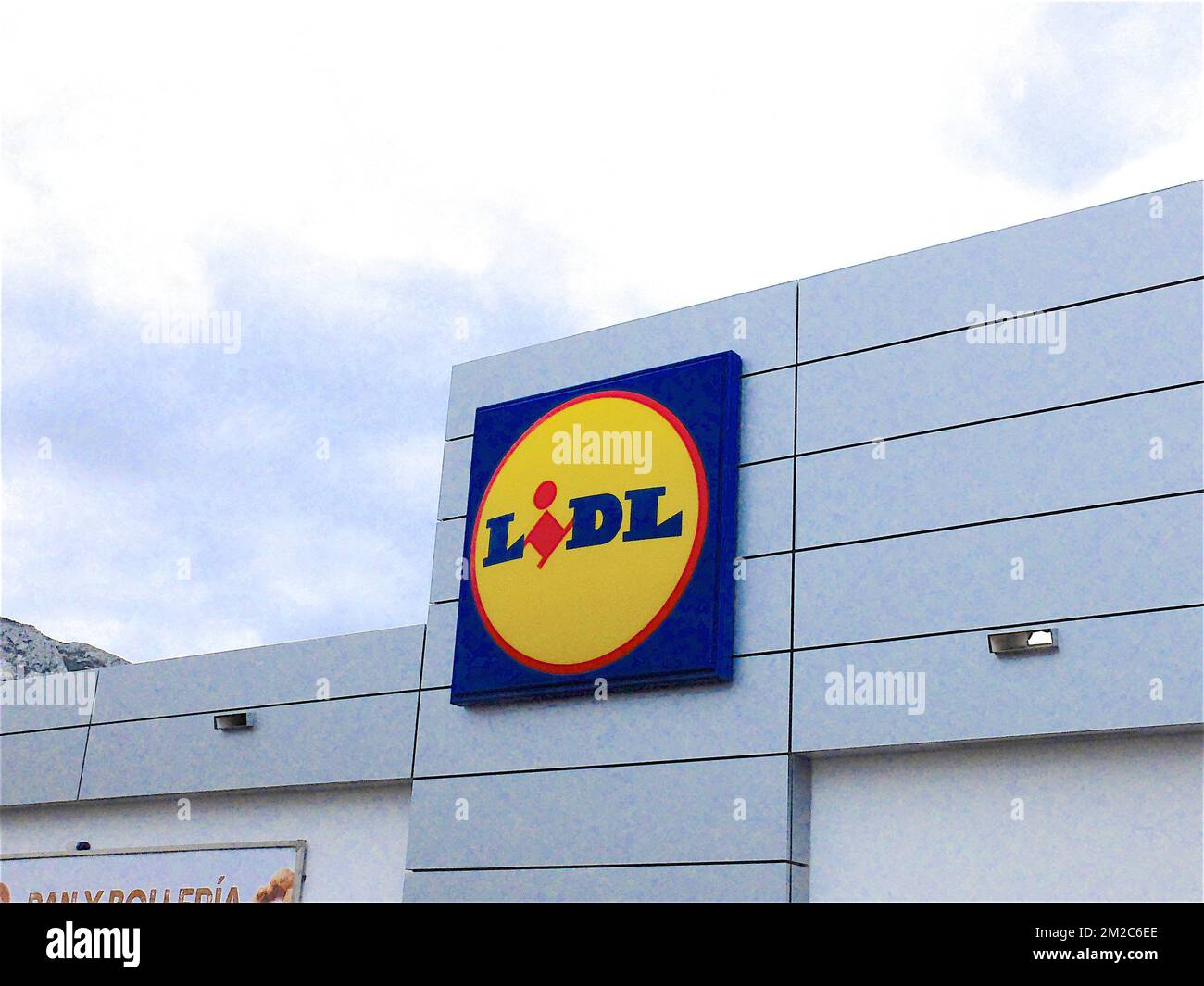 Lidl super market | Super marché Lidl 15/01/2018 Stock Photo - Alamy