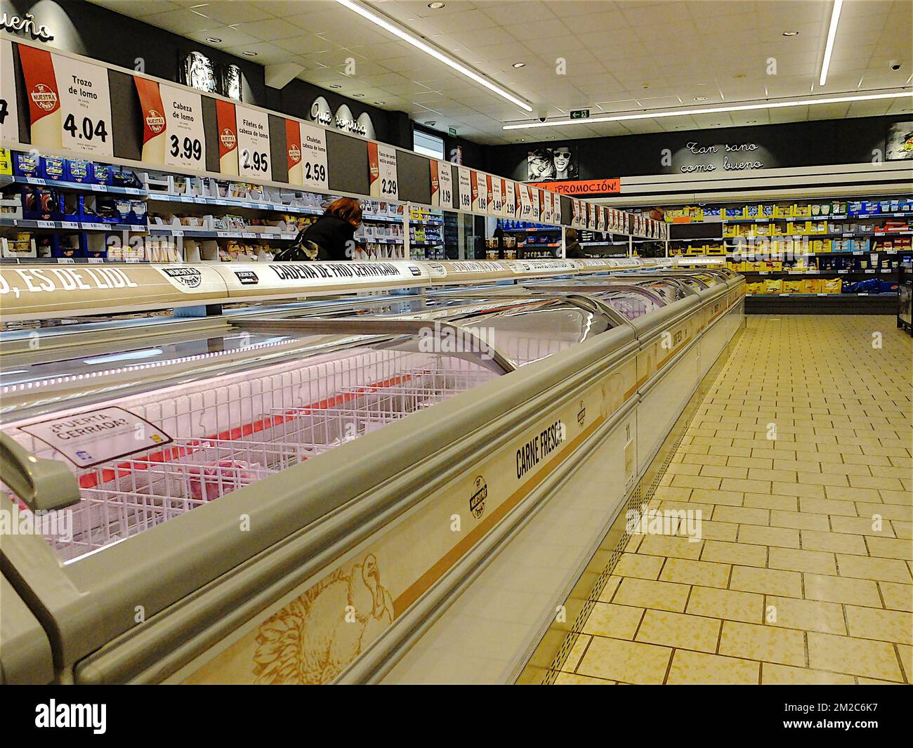 Lidl super market | Super marché Lidl 15/01/2018 Stock Photo - Alamy