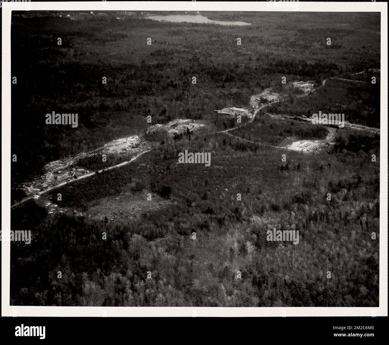 Construction Progress USNAD, Hingham MA-Shell magazines - Lily pond on ...