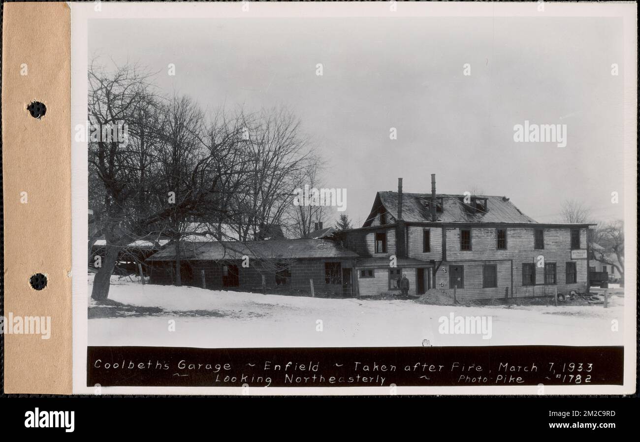 1930s fire damage hi-res stock photography and images - Alamy