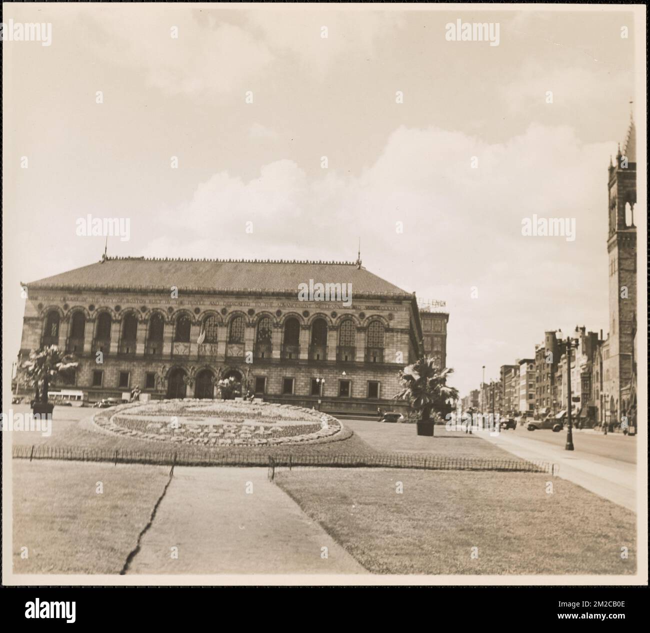 Copley Square and Boston Public Library , Public libraries, Plazas ...