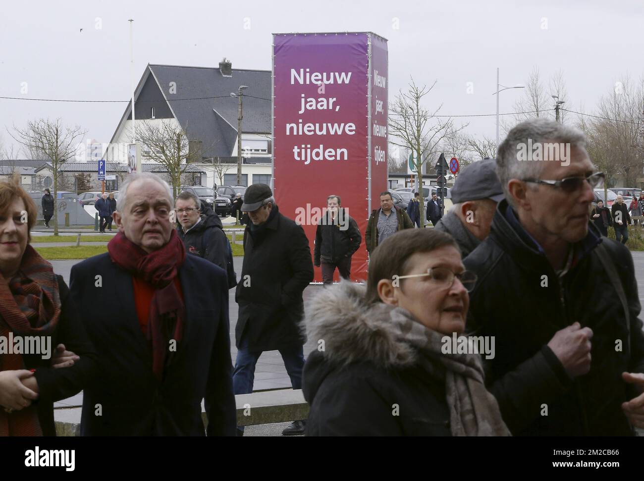 Illustration picture shows the new year's reception of Flemish ...