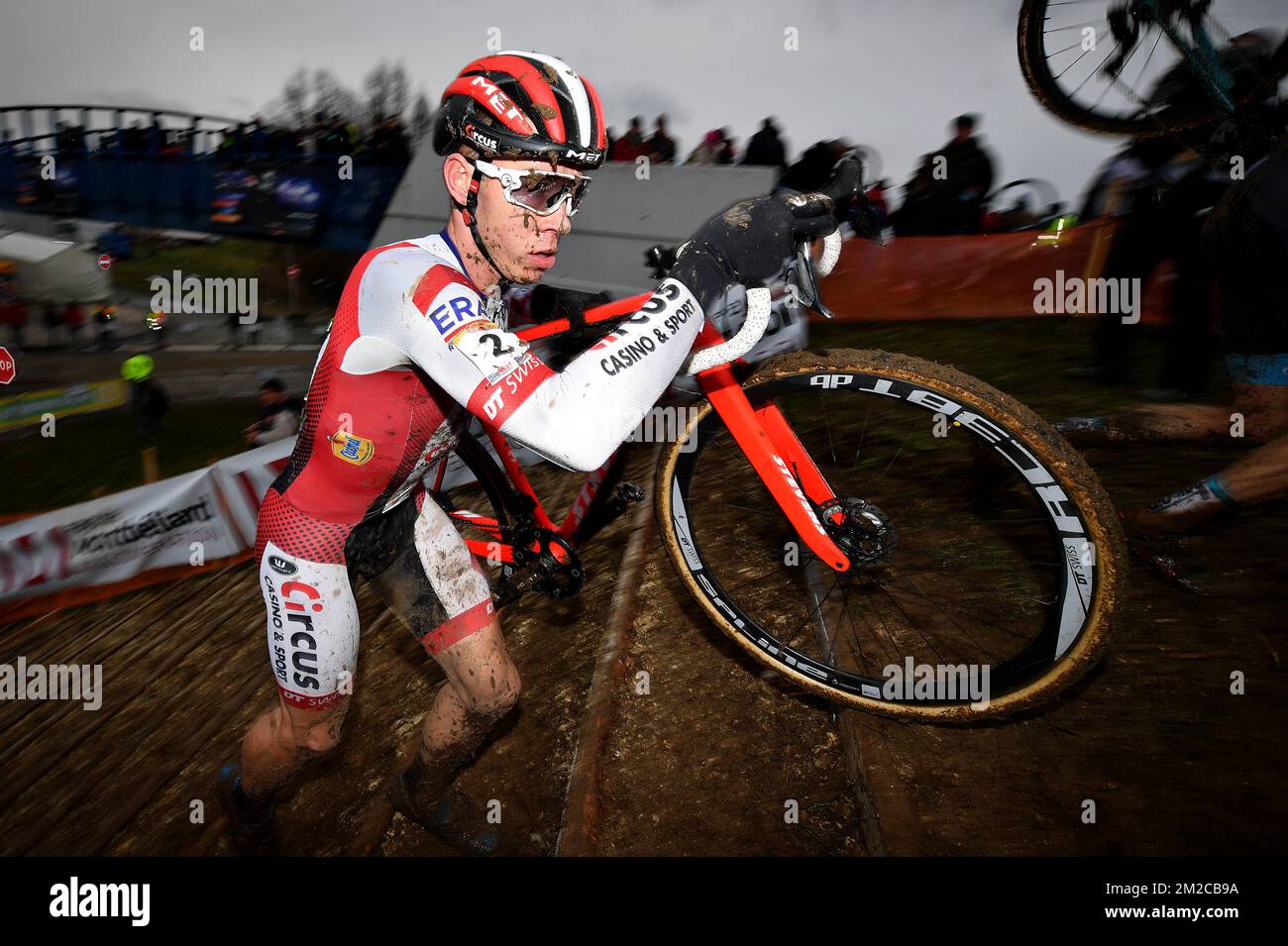 Belgian Laurens Sweeck pictured in action during the men elite race of ...