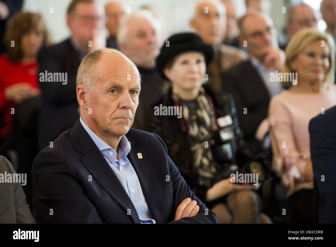BOIC-COIB CEO Philippe Vander Putten pictured during the opening of the ...