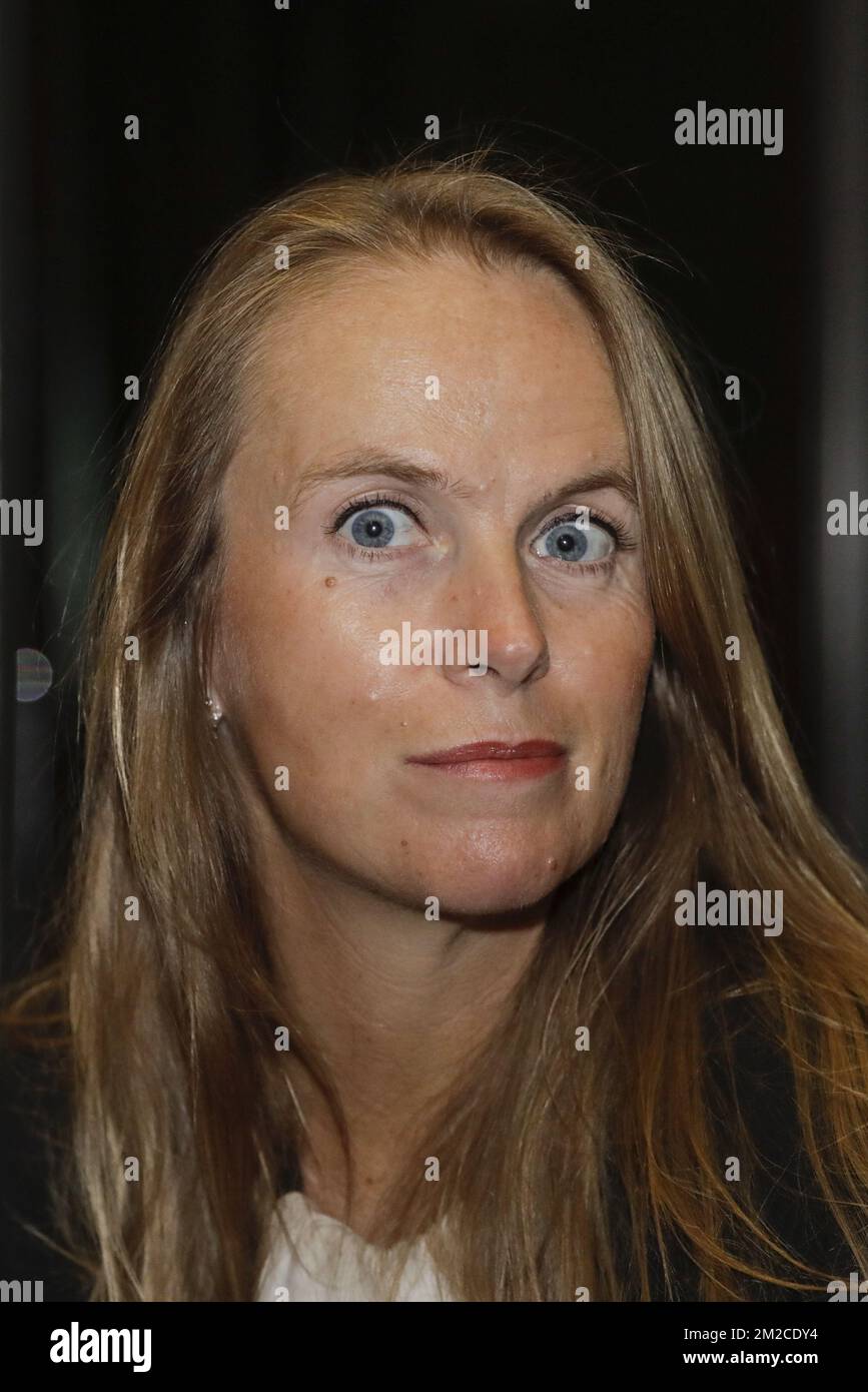 Lawyer Nathalie Gallant pictured during the jury composition for the ...