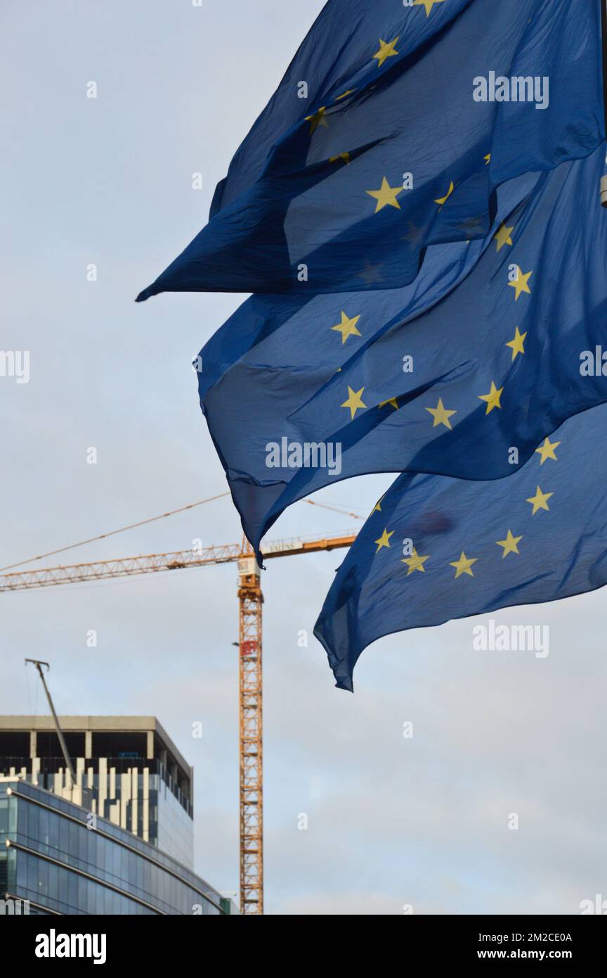 Drapeau europe etoiles hi-res stock photography and images - Alamy