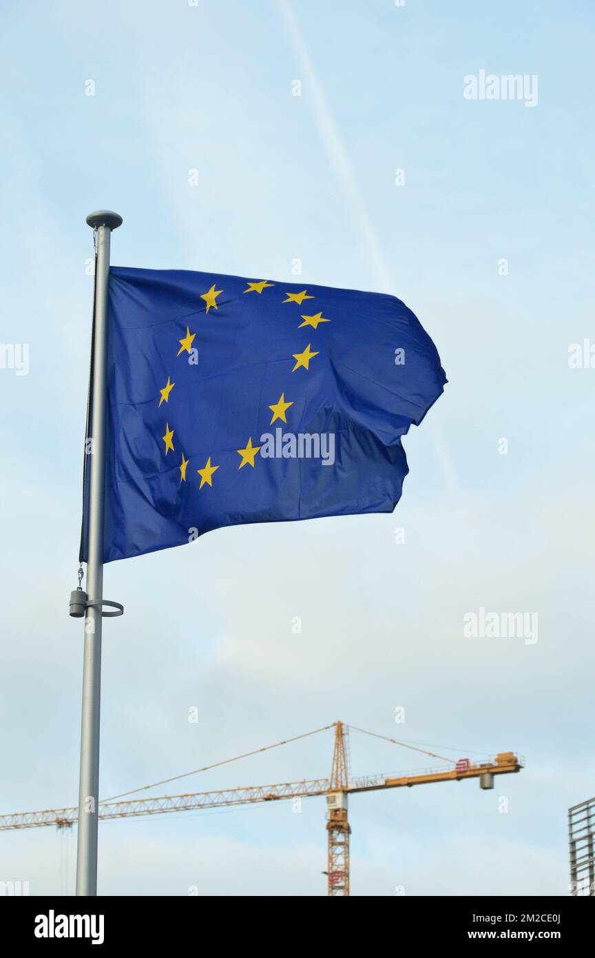 Drapeau europe etoiles hi-res stock photography and images - Alamy