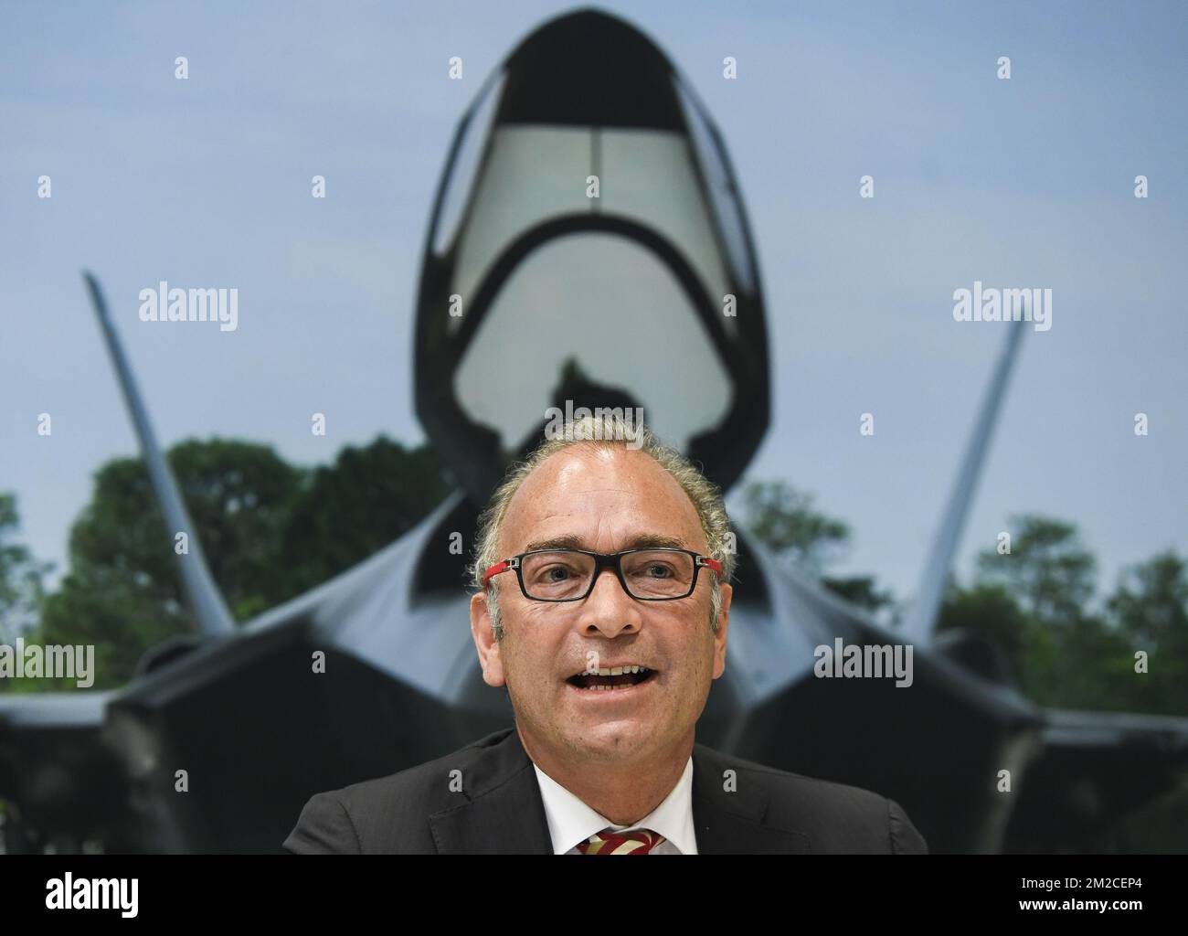 ASCO Director-General Christian Boas pictured during a meeting to ...
