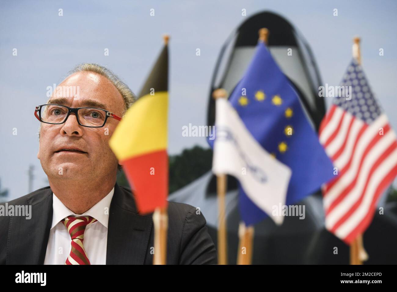 ASCO Director-General Christian Boas pictured during a meeting to ...