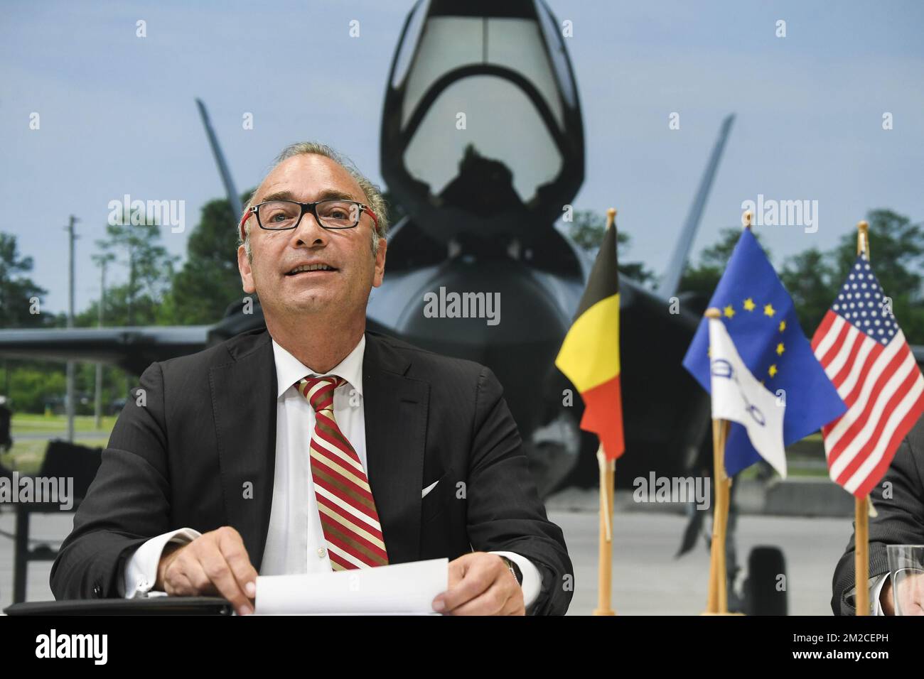 ASCO Director-General Christian Boas pictured during a meeting to ...