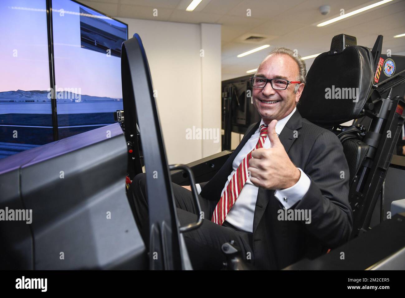 ASCO Director-General Christian Boas poses for the photographer at a ...