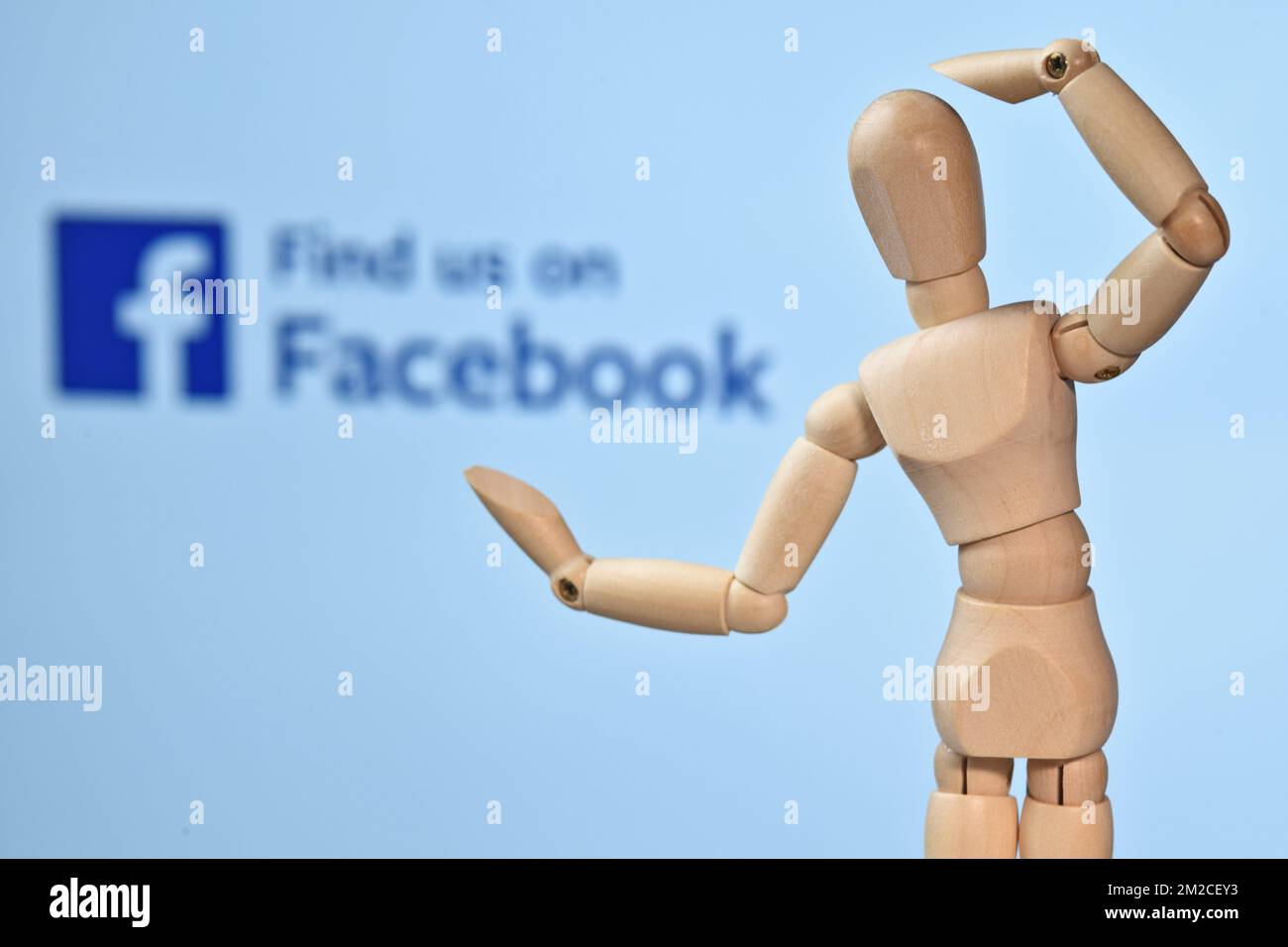 Facebook Signs | Logo Facebook 25/01/2018 Stock Photo - Alamy