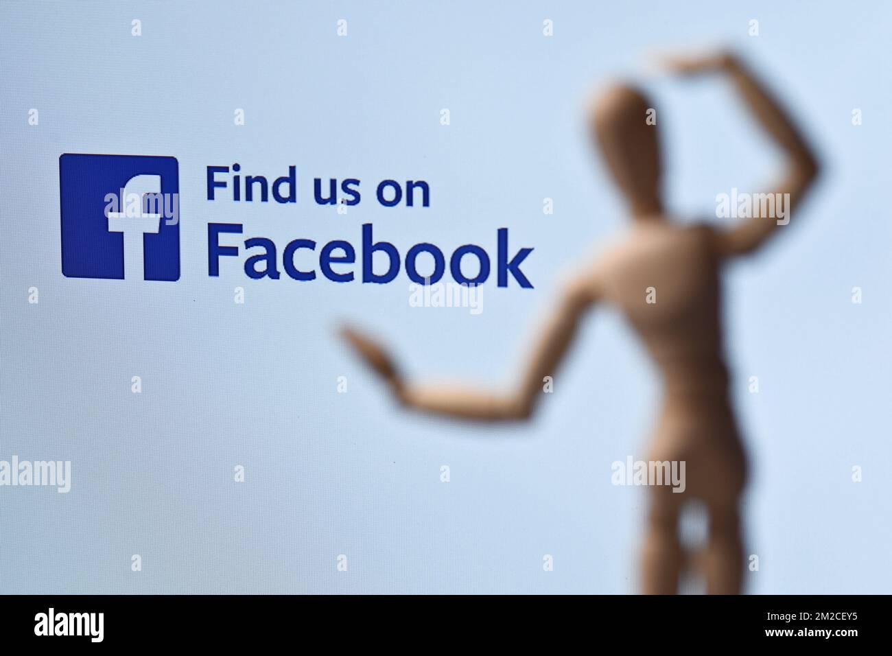 Facebook Signs | Logo Facebook 25/01/2018 Stock Photo - Alamy