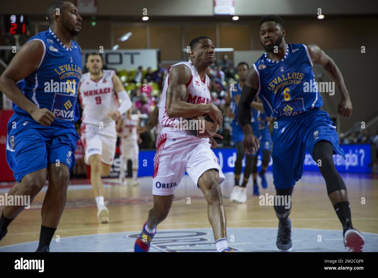 Basketball Pro A, Monaco wins by a point against Levallois ...