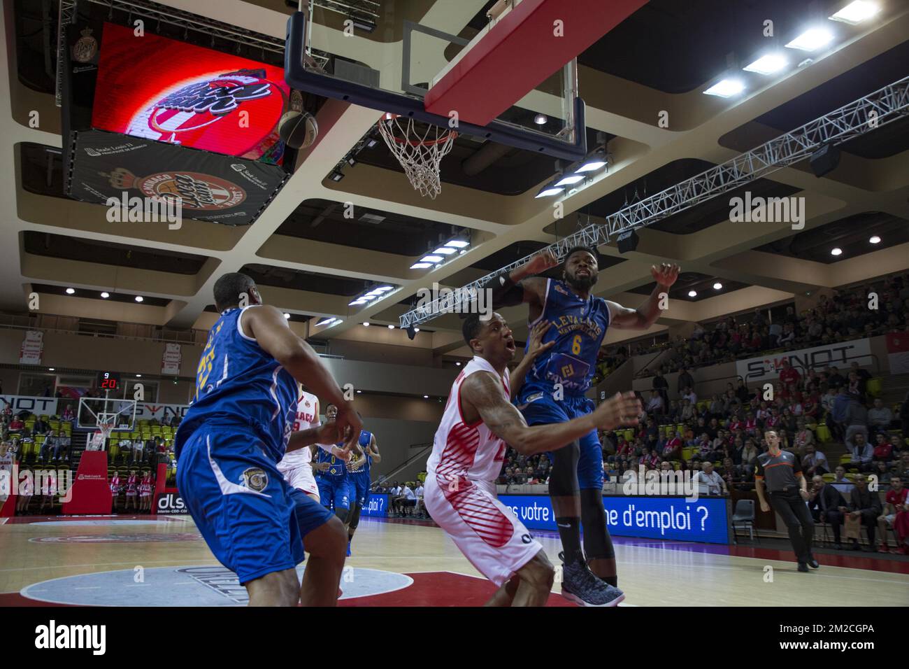 Basketball Pro A, Monaco wins by a point against Levallois ...
