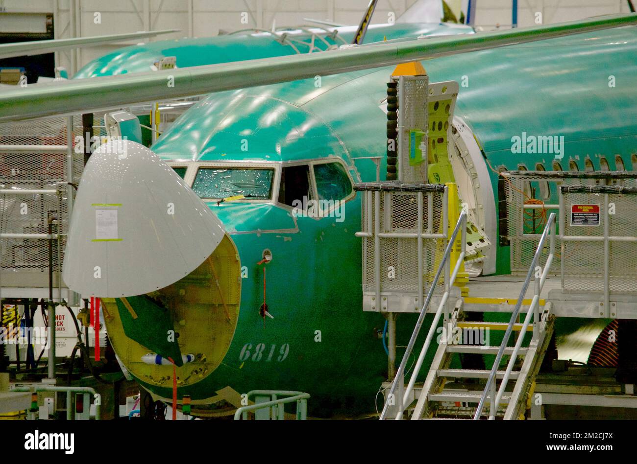 Boeing renton factory hi-res stock photography and images - Alamy