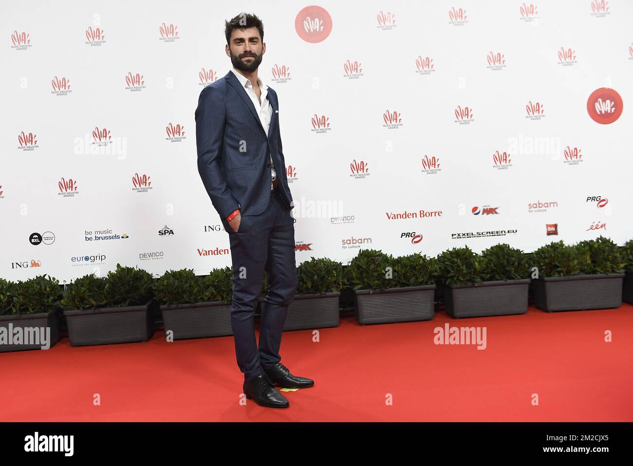 Siegfried Sieg De Doncker pictured on the red carpet at the arrival for ...
