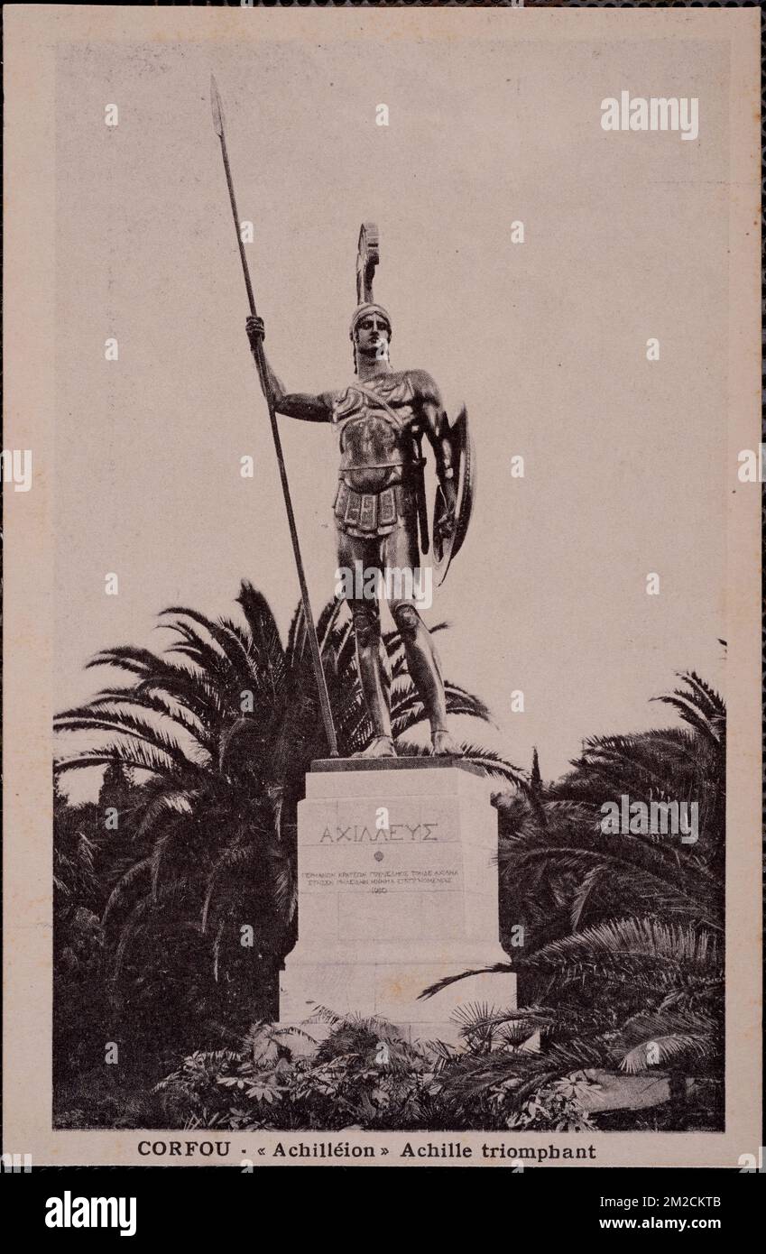 Achilles mythological character hi-res stock photography and images - Alamy