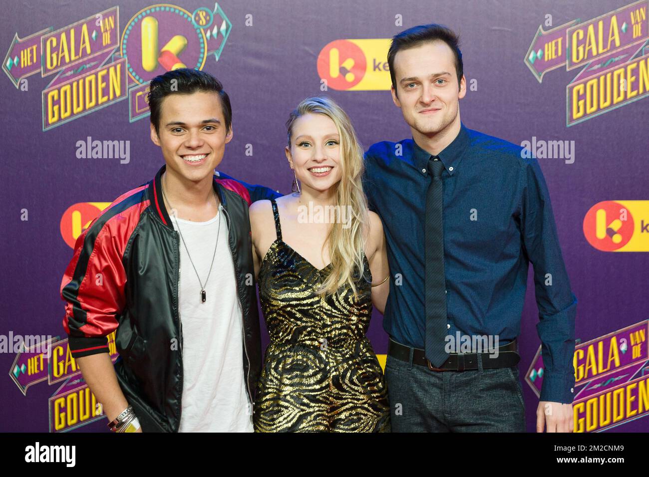 Actors Giovanni Kemper, Celine Verbeeck and Louis Thyssen from ...