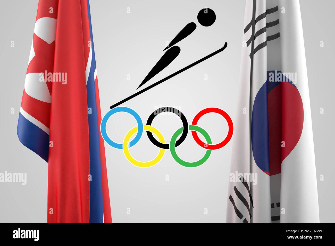 Winter Olympic games | Jeux Olympique d'hiver 21/12/2017 Stock Photo ...